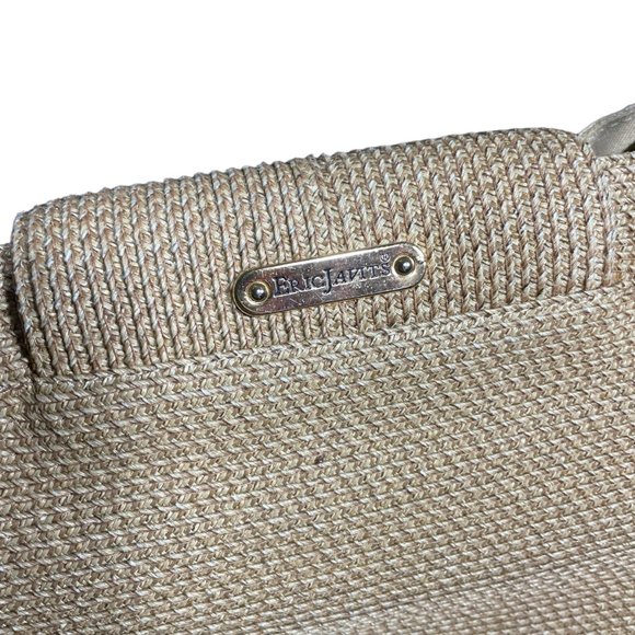 Eric Javits | Bags | Eric Javits Straw Purse Shoulder Bag Braided Chain ...